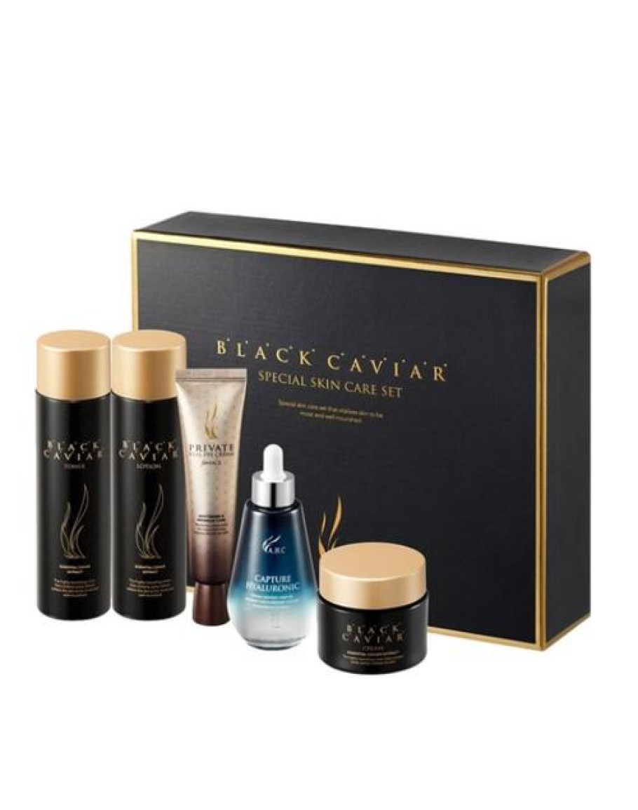 AHC Black Caviar Special Skin Care SET 5 items - Kitems